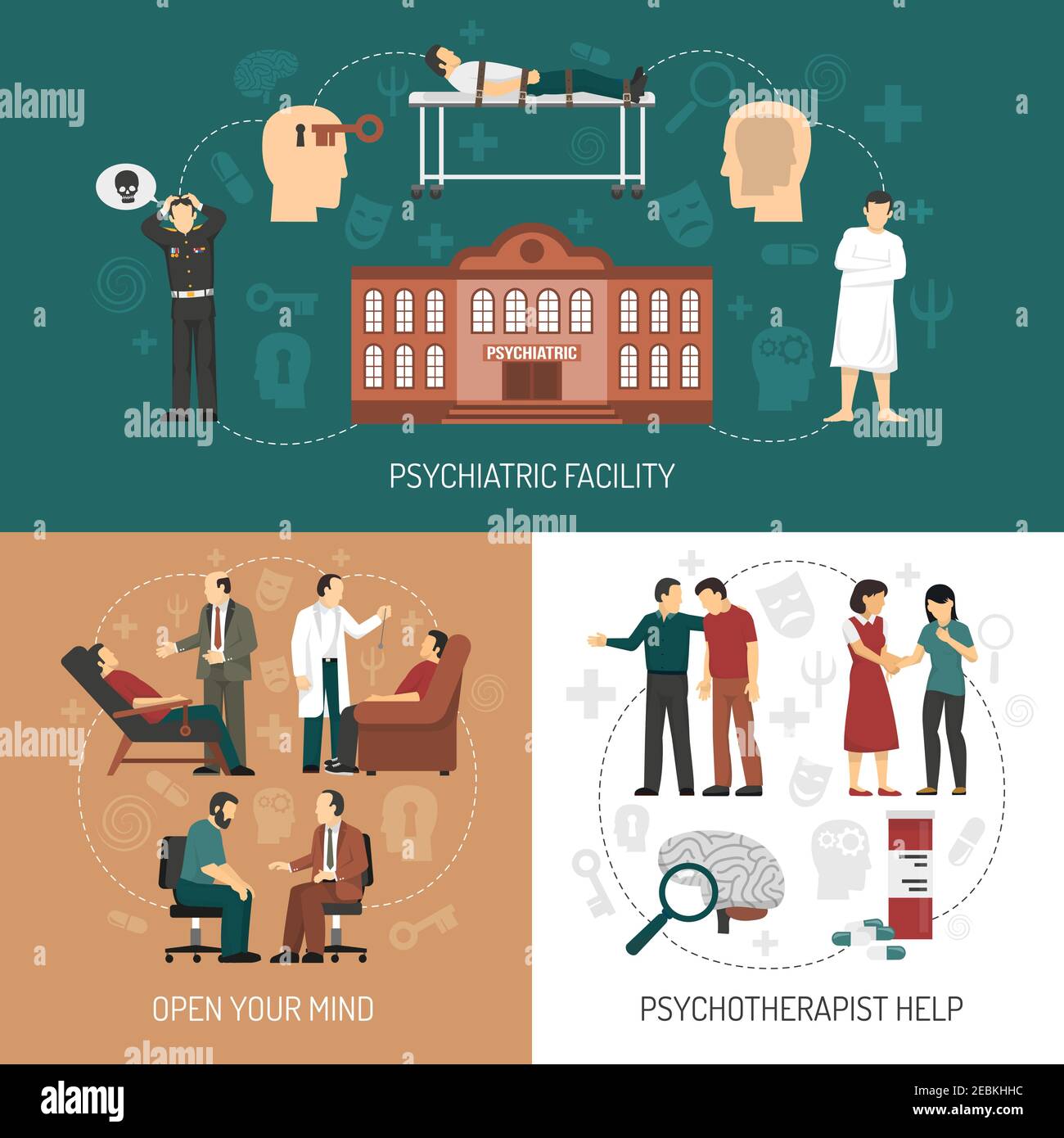 Psychiatric facility Stock Vector Images - Alamy