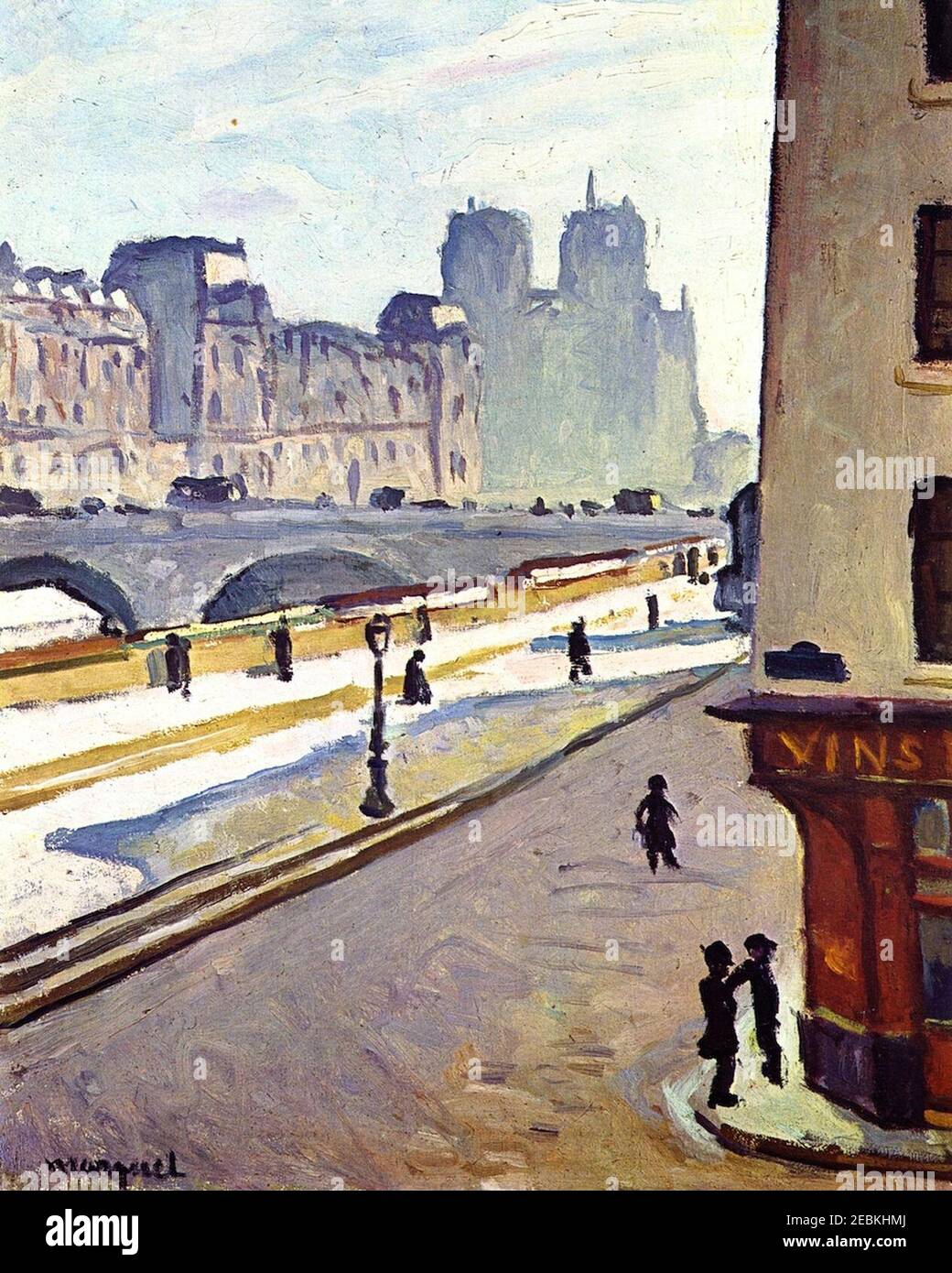 Albert marquet notre dame hi-res stock photography and images - Alamy