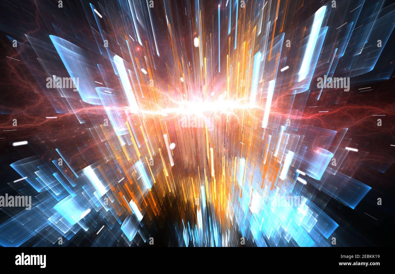 Time warp, traveling in space Stock Photo - Alamy