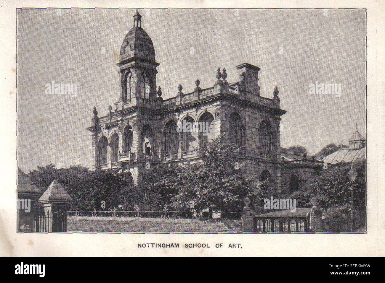 Nottingham School of Art Stock Photo - Alamy