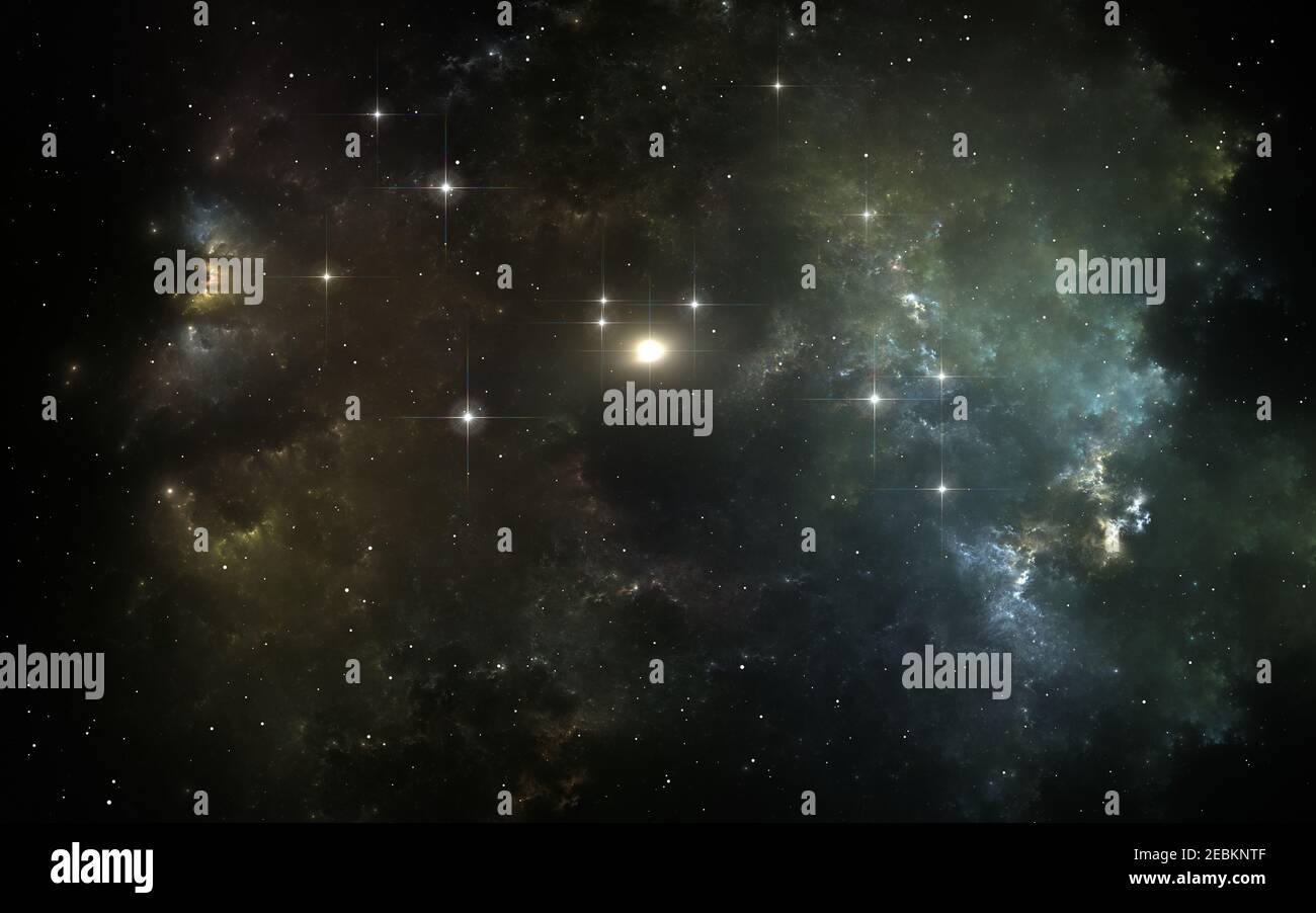 Science Solar System Nebula Gasses
