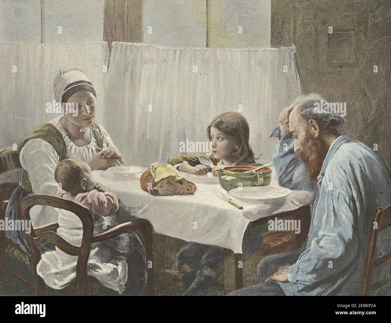 Nourse The Family Meal p.49 Stock Photo - Alamy