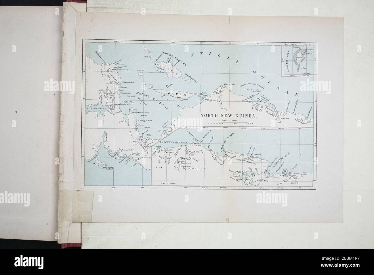 Nova Guinea - Vol 3 - Map Stock Photo - Alamy