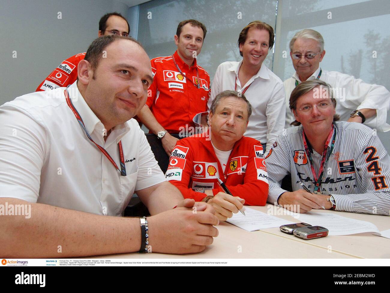 Ferrari f1 team manager jean todt hi-res stock photography and images ...