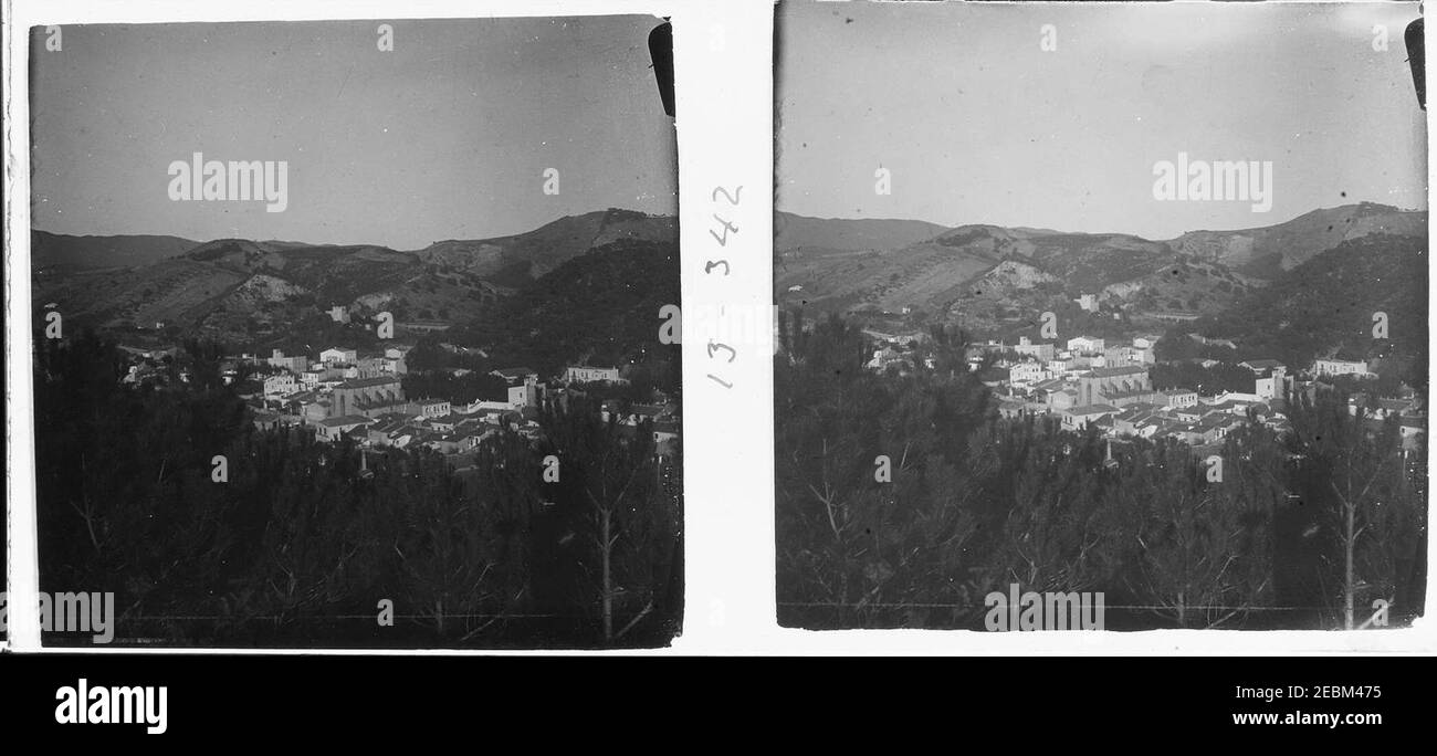 Nova vista d'Arenys de Munt Stock Photo - Alamy
