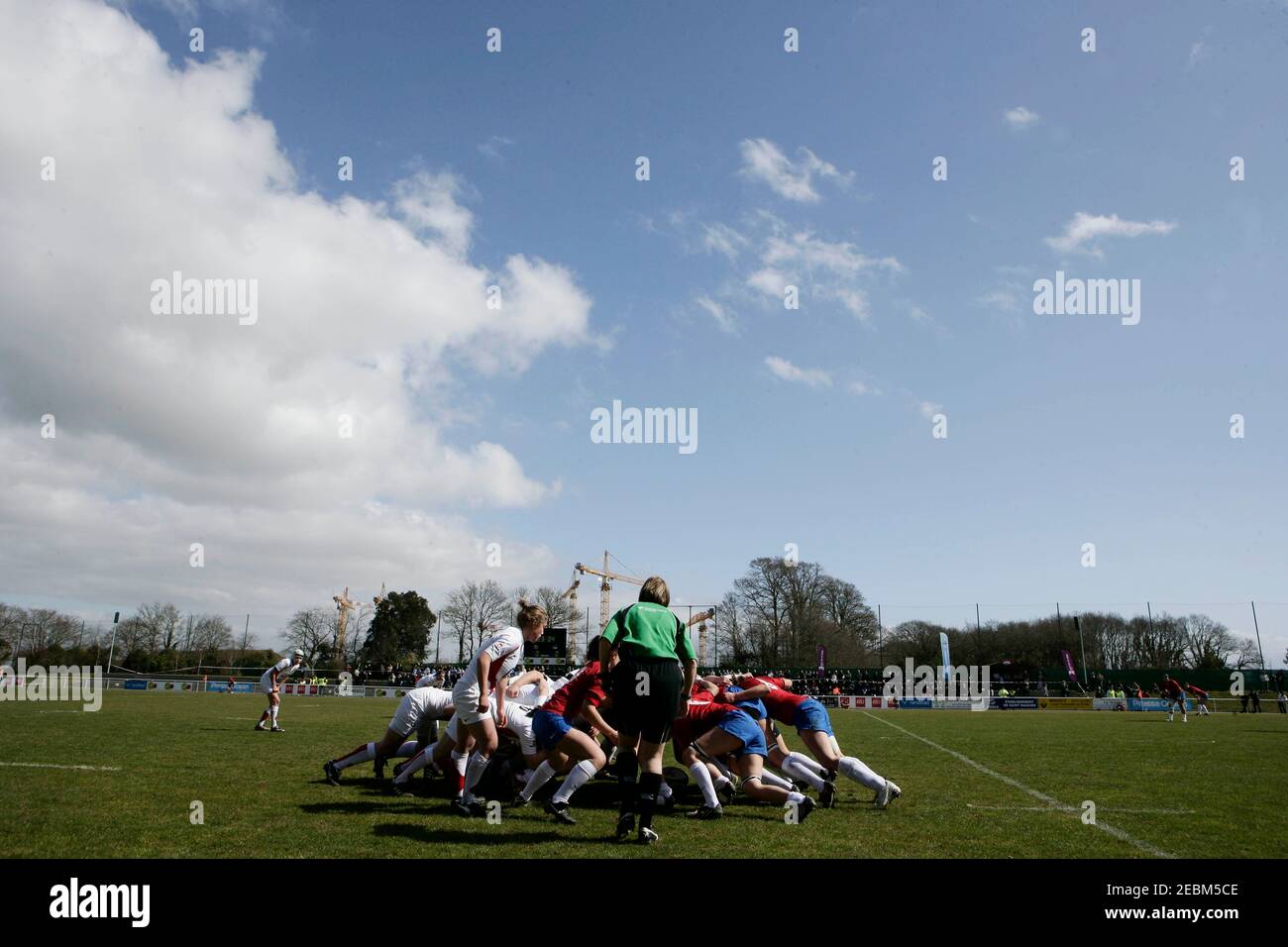 Womens Rugby Scrum High Resolution Stock Photography and Images - Alamy