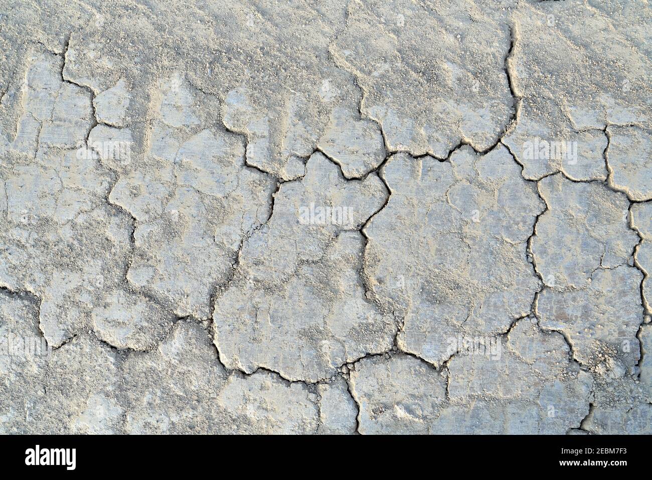 Abstract gray concrete texture background. Concept of split ground ...