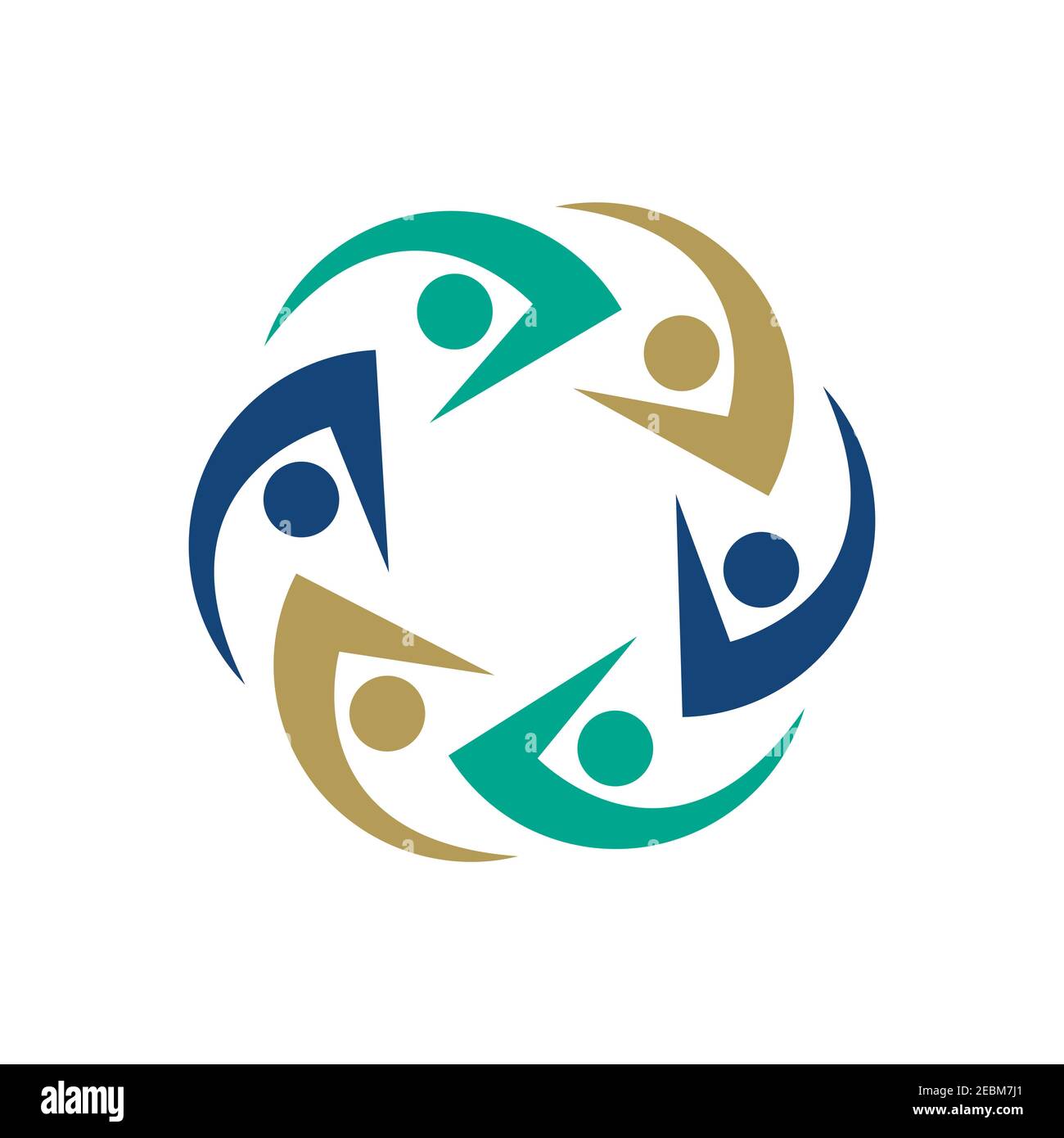 Illustration design symbol icons of people together. Vector ...