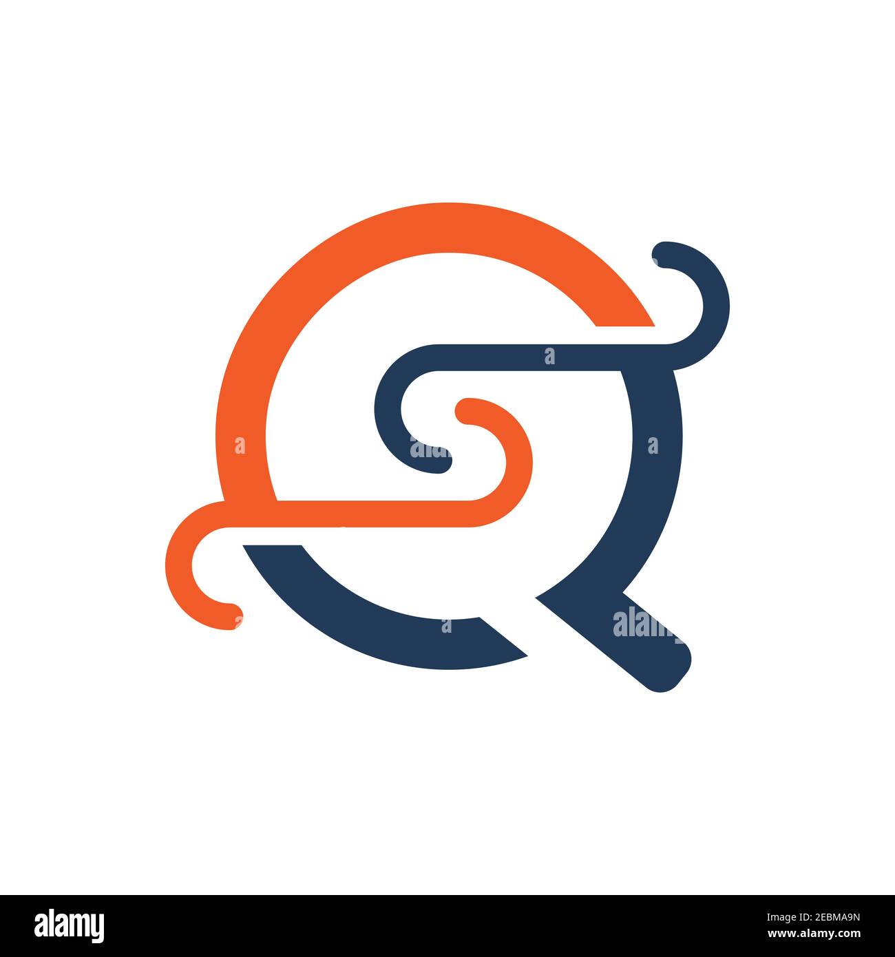 Creative modern design letter S in modern style for your best business ...