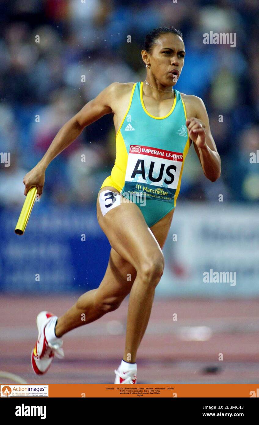 Cathy freeman commonwealth hi-res stock photography and images - Alamy