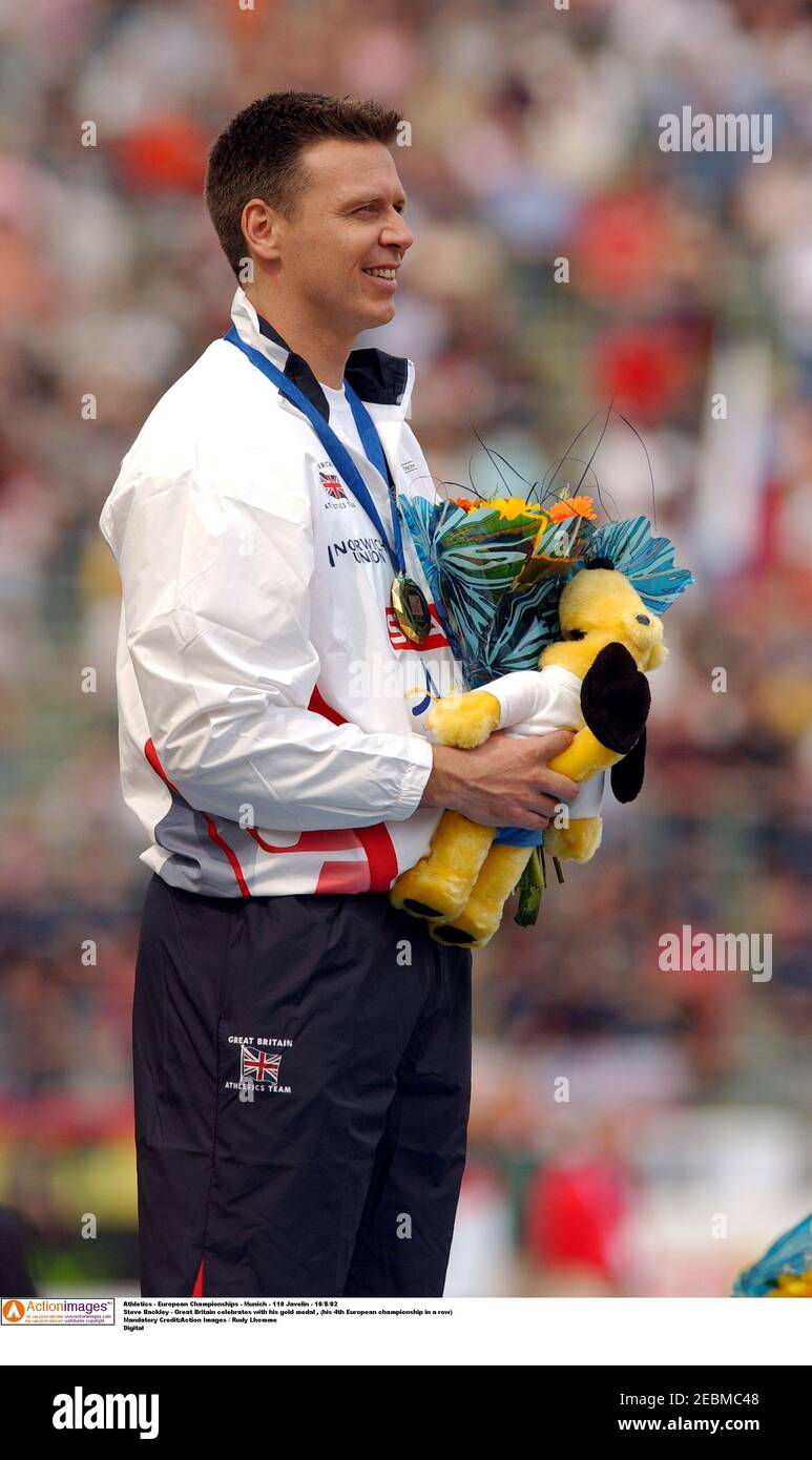 Steve backley medal hi-res stock photography and images - Alamy