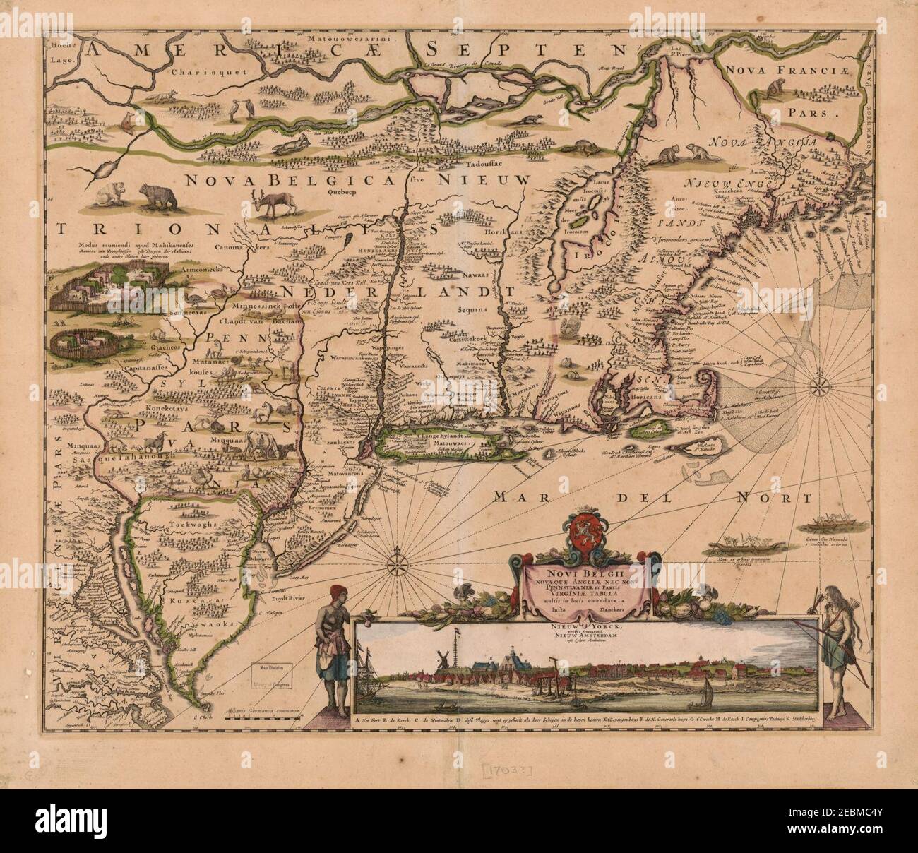 Novi Belgii Novaeque Angliae nec non Pennsylvaniae et partis Virginiae ...