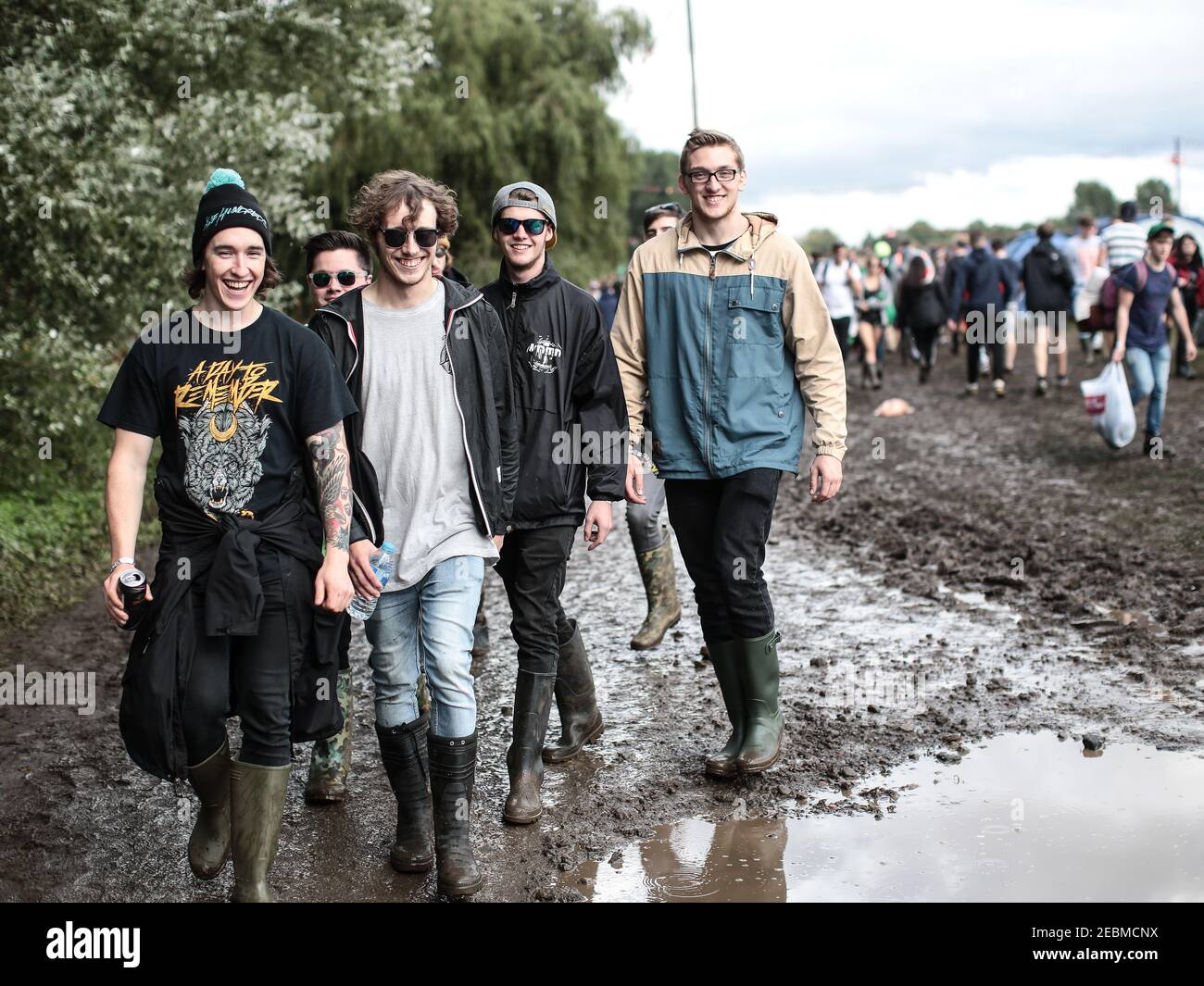 Muddy wellies camping hi-res stock photography and images - Alamy
