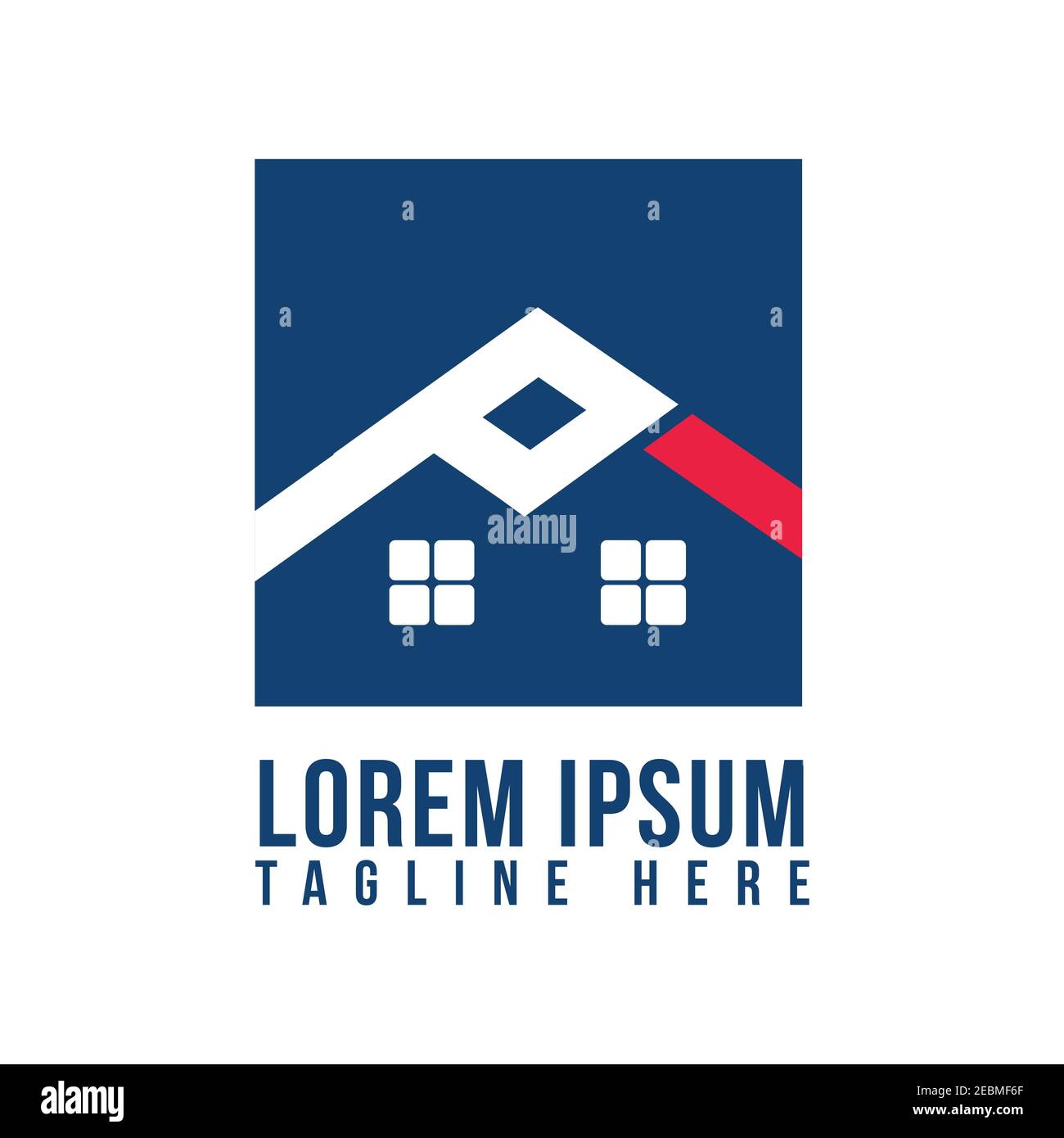 Creative modern design home for your best business symbol. Real estate ...