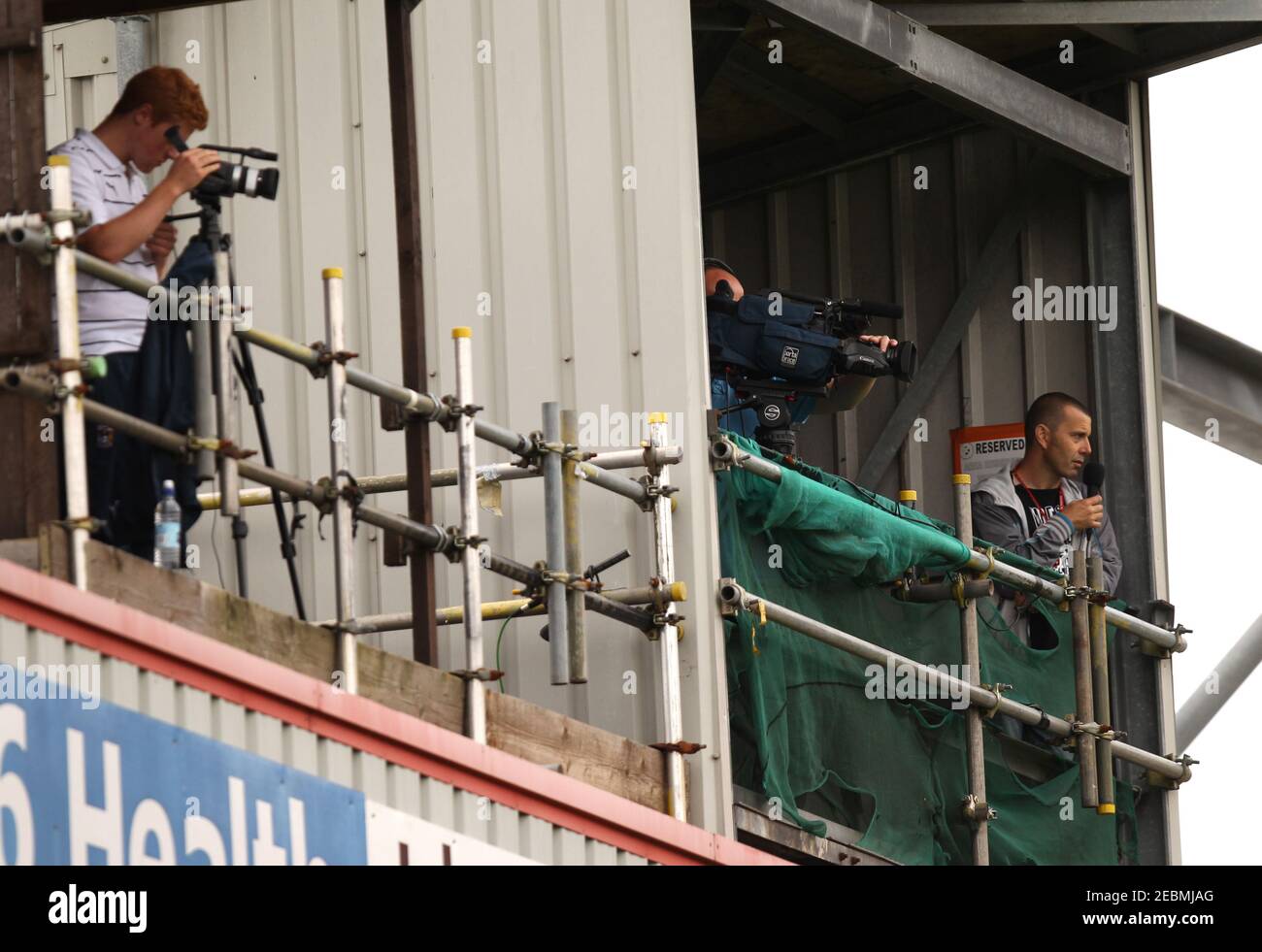 Gantry football hi-res stock photography and images - Alamy