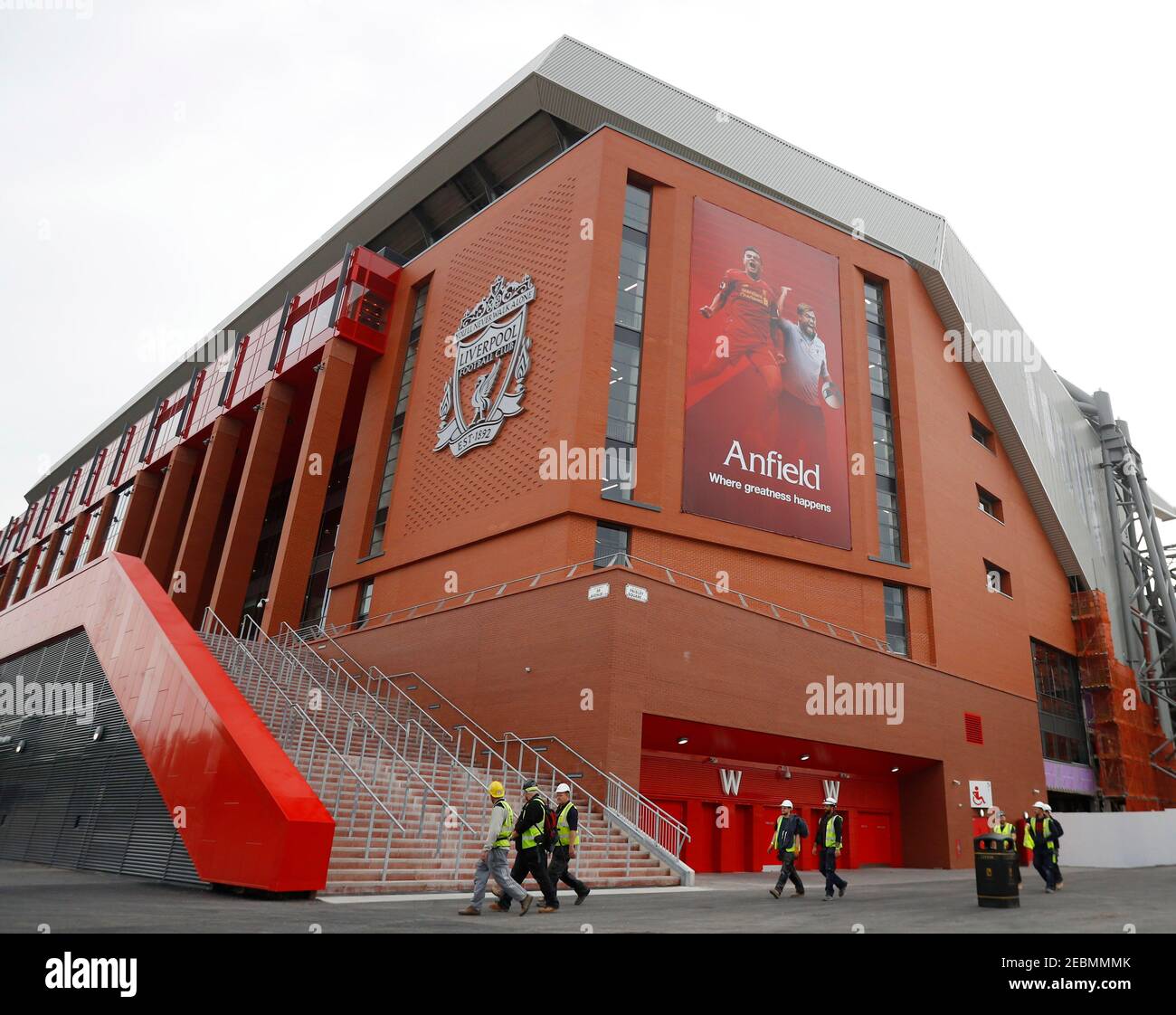 Opening anfield main stand hi-res stock photography and images - Alamy