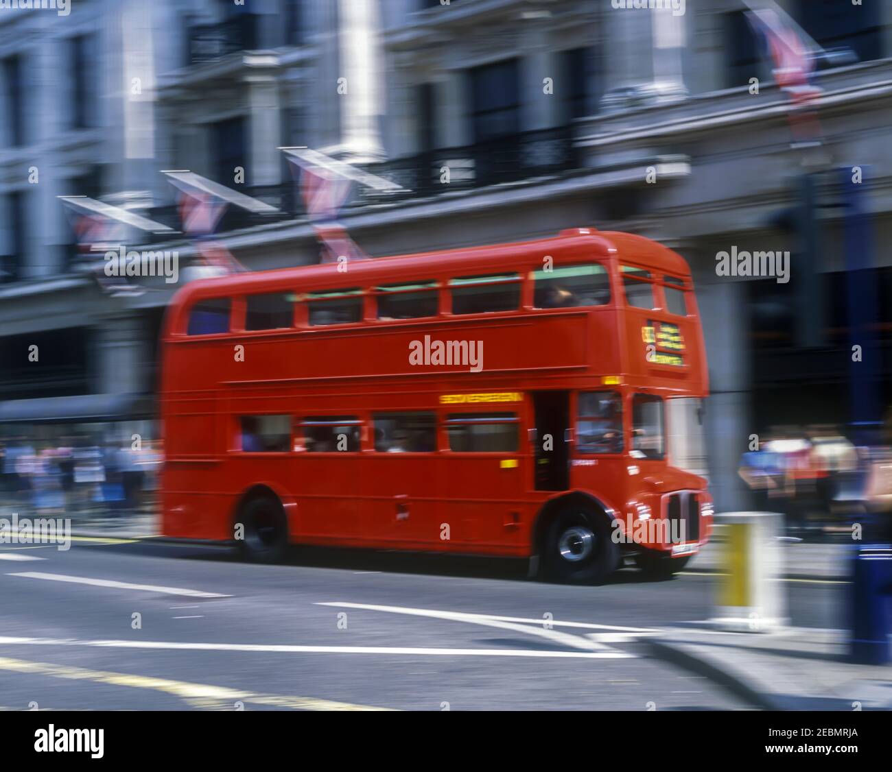 2001 HISTORICAL AEC RED DOUBLE DECKER ROUTEMASTER BUS (©LONDON ...