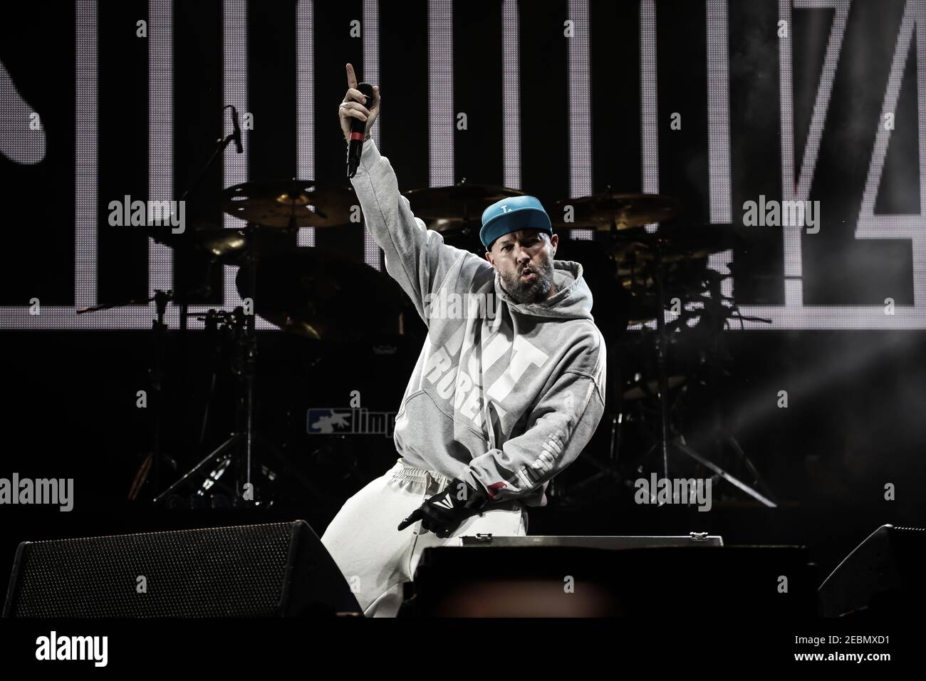Fred Durst of Limp Bizkit at the 2015 Reading Festival Stock Photo - Alamy