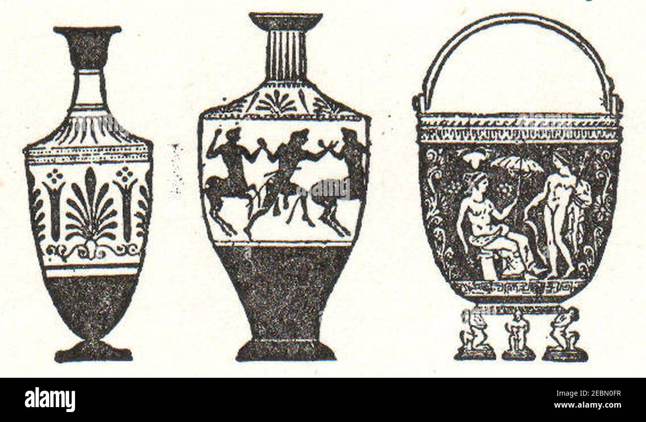 NSRW Etruscan Vases Stock Photo - Alamy