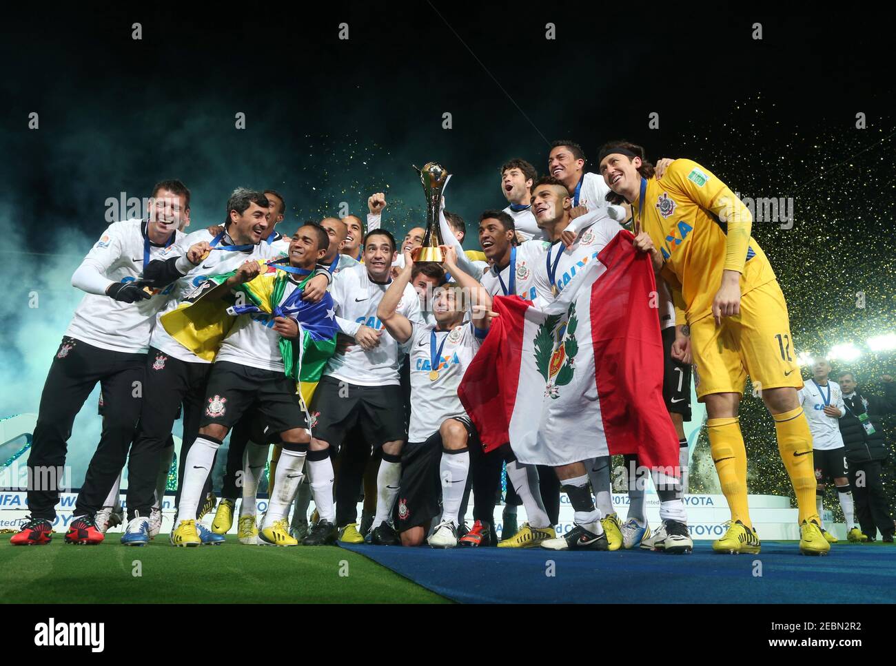 Chelsea fifa club world cup trophy hi-res stock photography and images ...