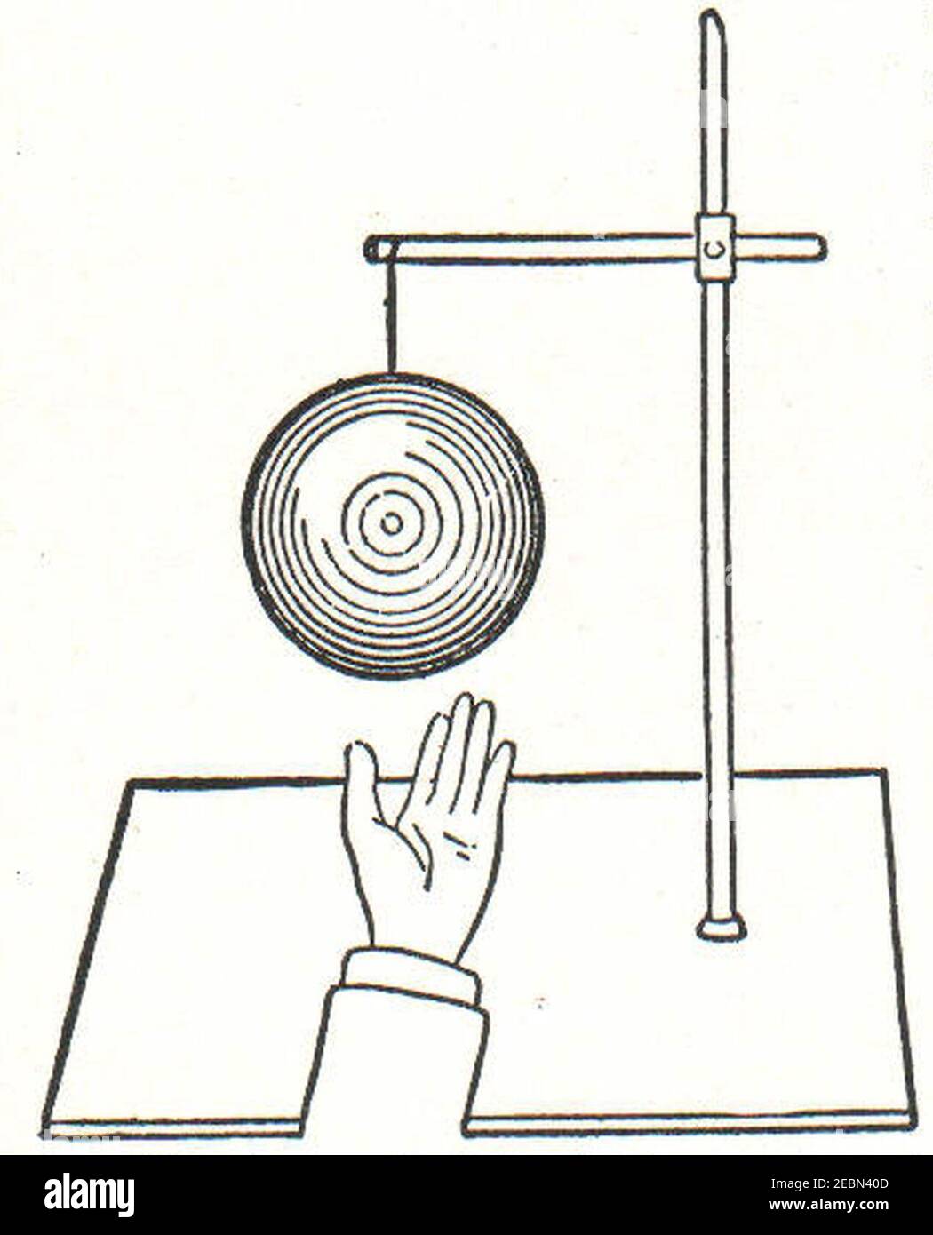 NSRW Radiation of heat downward from a hot iron ball Stock Photo - Alamy