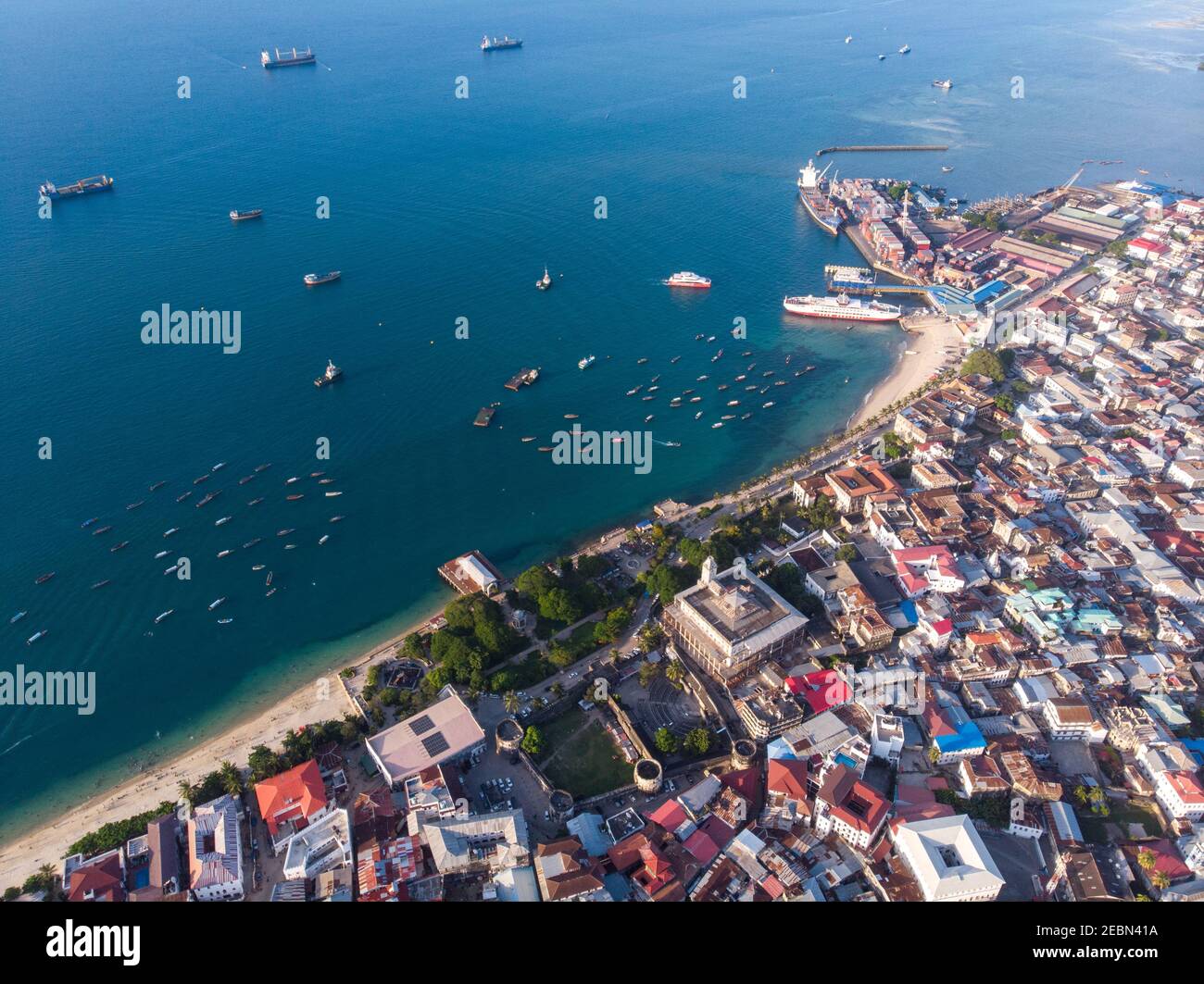 Heritage buildings in zanzibar island hi-res stock photography and ...
