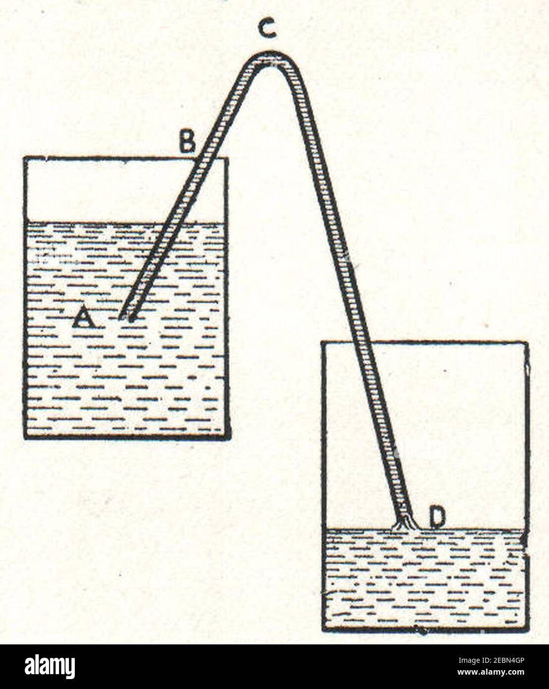 NSRW Siphon diagram Stock Photo - Alamy