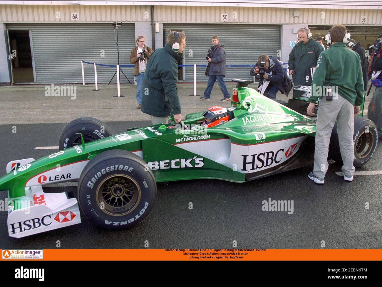 Johnny herbert jaguar hi-res stock photography and images - Alamy