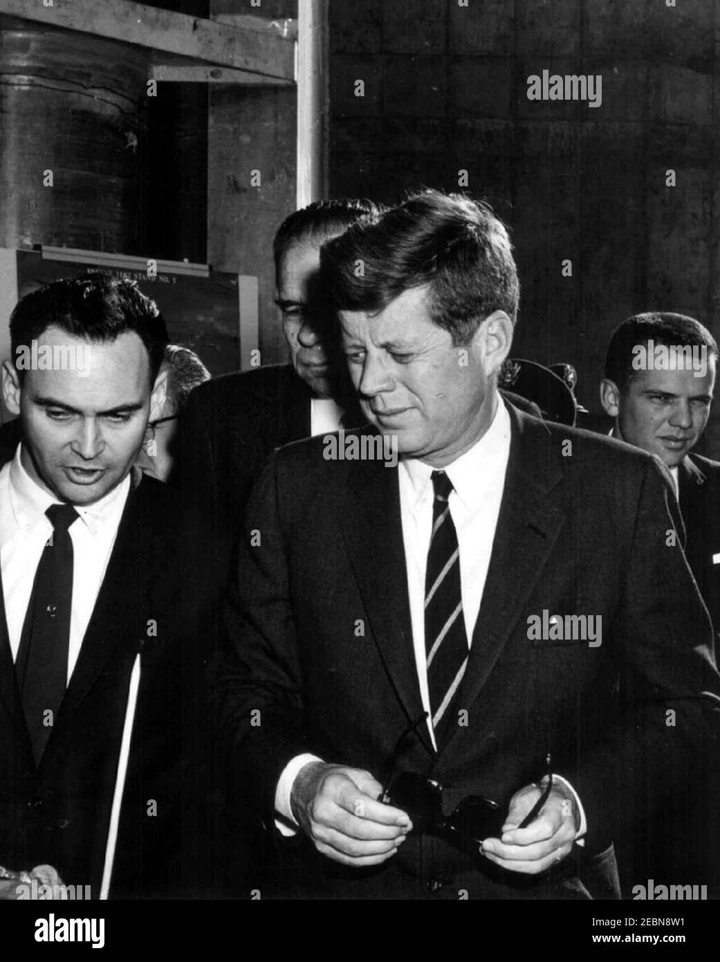 NTS - Nuclear Rocket Development Station - Kennedy Visit 001 Stock ...