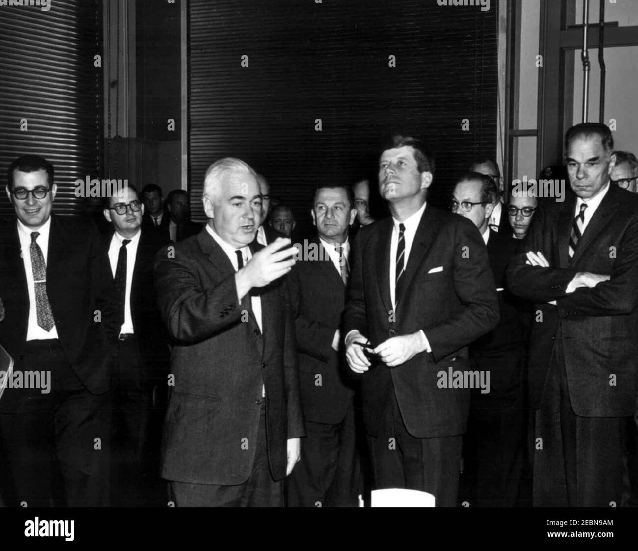 NTS - Nuclear Rocket Development Station - Kennedy Visit 003 Stock ...