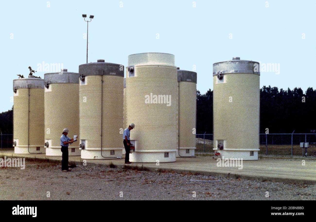 Nuclear dry storage Stock Photo - Alamy