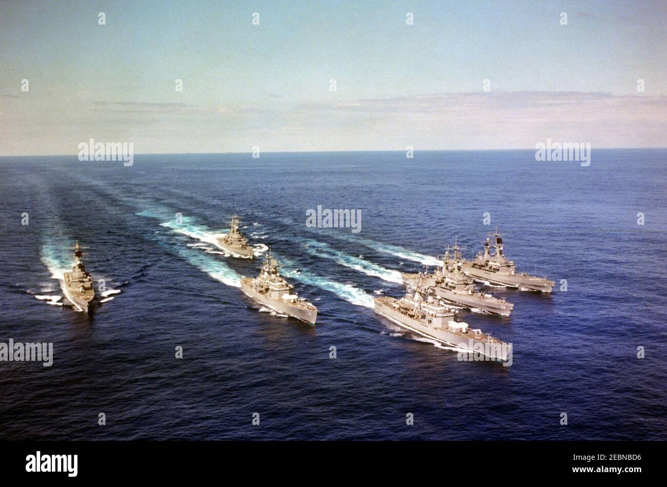 Nuclear Warships formation Stock Photo - Alamy