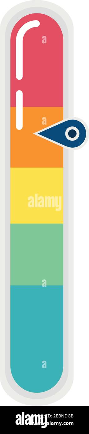customer satisfaction bar colors measure icon Stock Vector Image & Art ...
