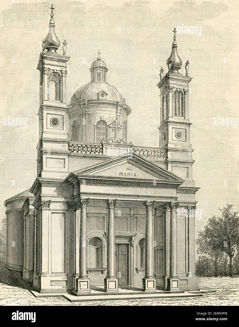 Nuova chiesa del Santuario della Madonna della Creta a Castellazzo ...