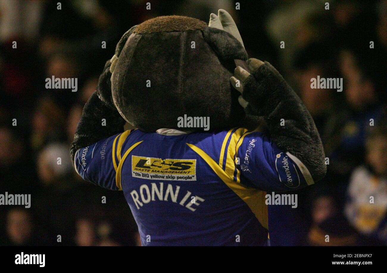 Mascot ronnie rhino hi-res stock photography and images - Alamy