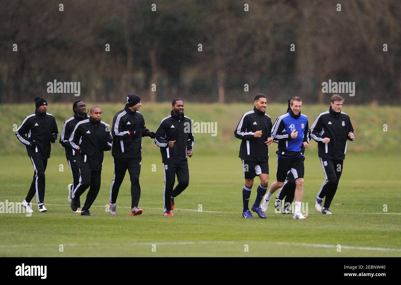 Stoke city squad hi-res stock photography and images - Alamy