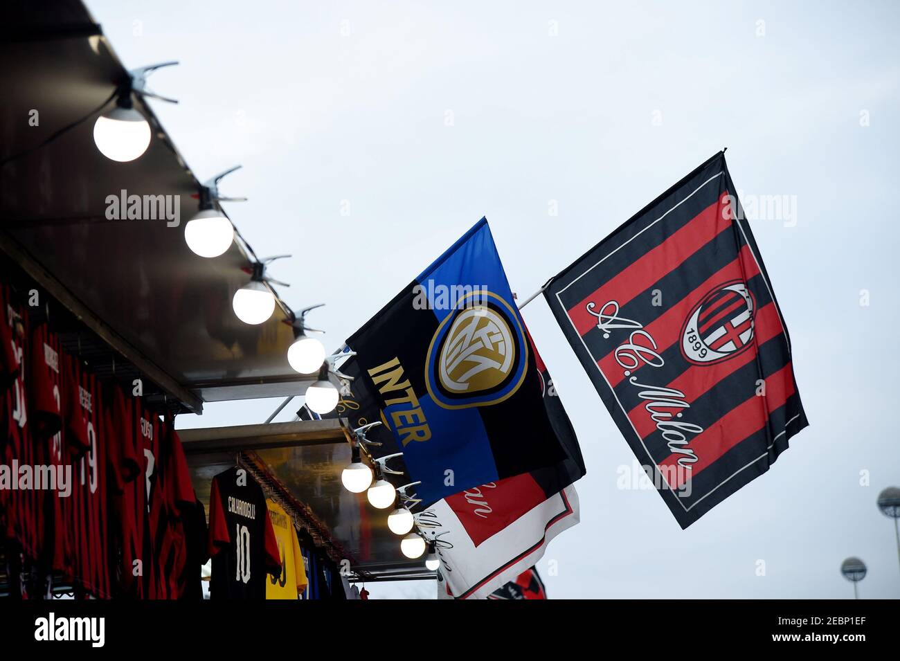 Inter Milan Flags San Siro High Resolution Stock Photography and Images ...