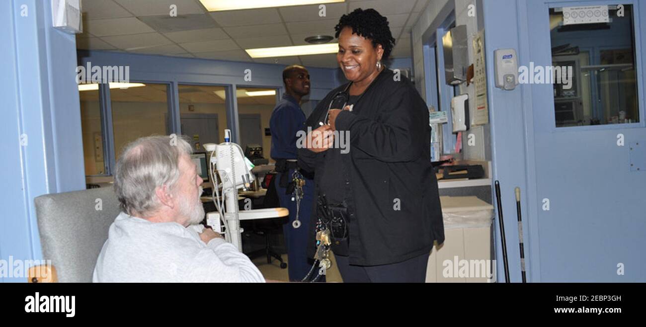 Nurse in federal prison Stock Photo - Alamy