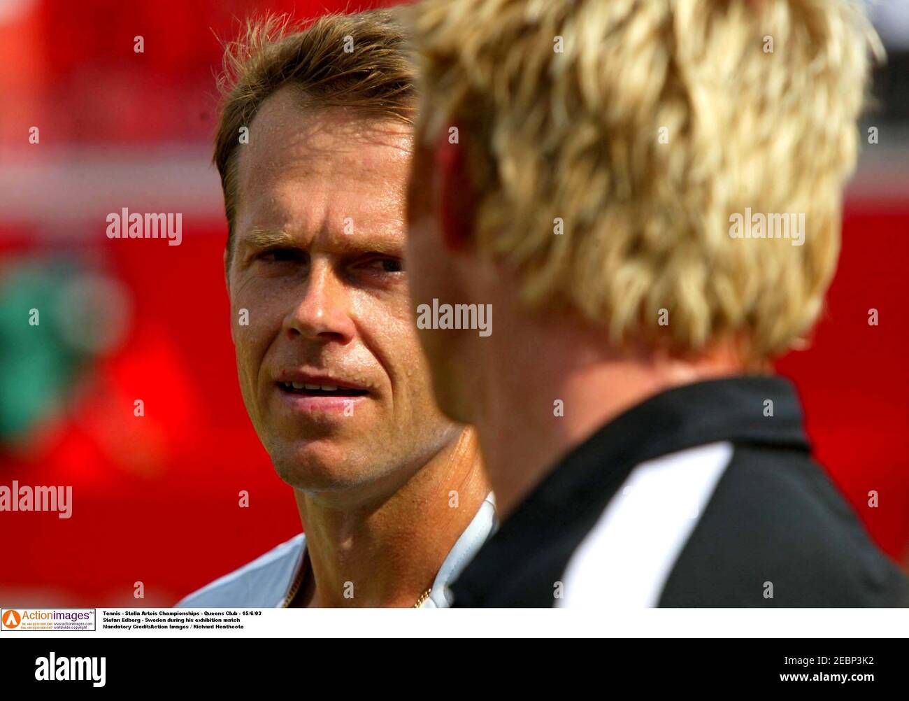Sport tennis action stefan edberg tennis hi-res stock photography and ...