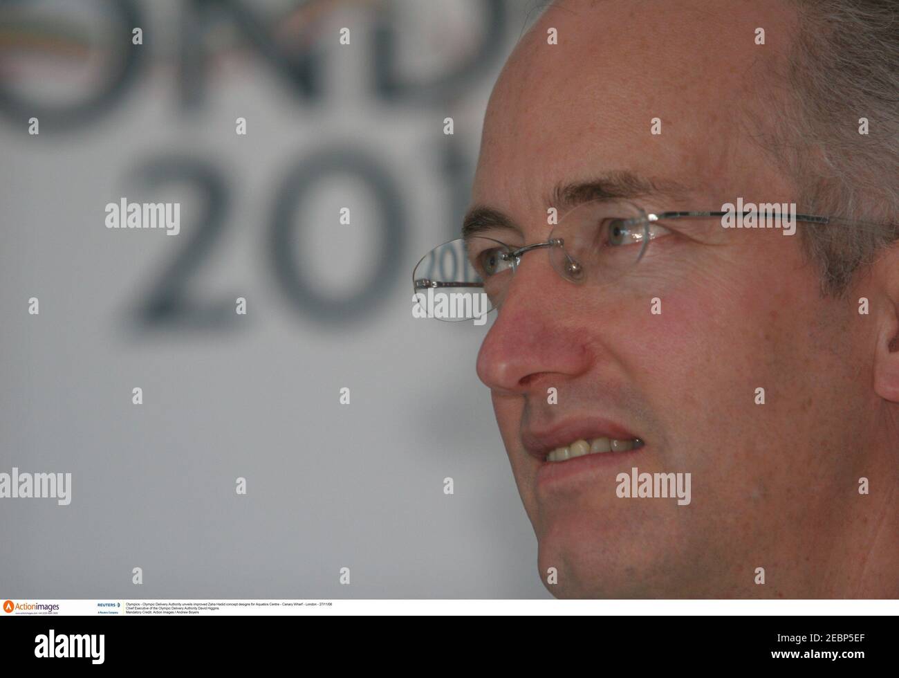 Olympic delivery authority chief executive david higgins hi-res stock ...