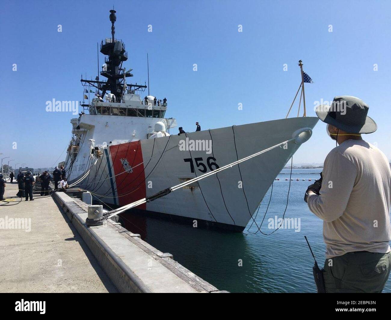 NUWC Keyport Det San Diego Deperms U.S. Coast Guard Cutter Stock Photo ...