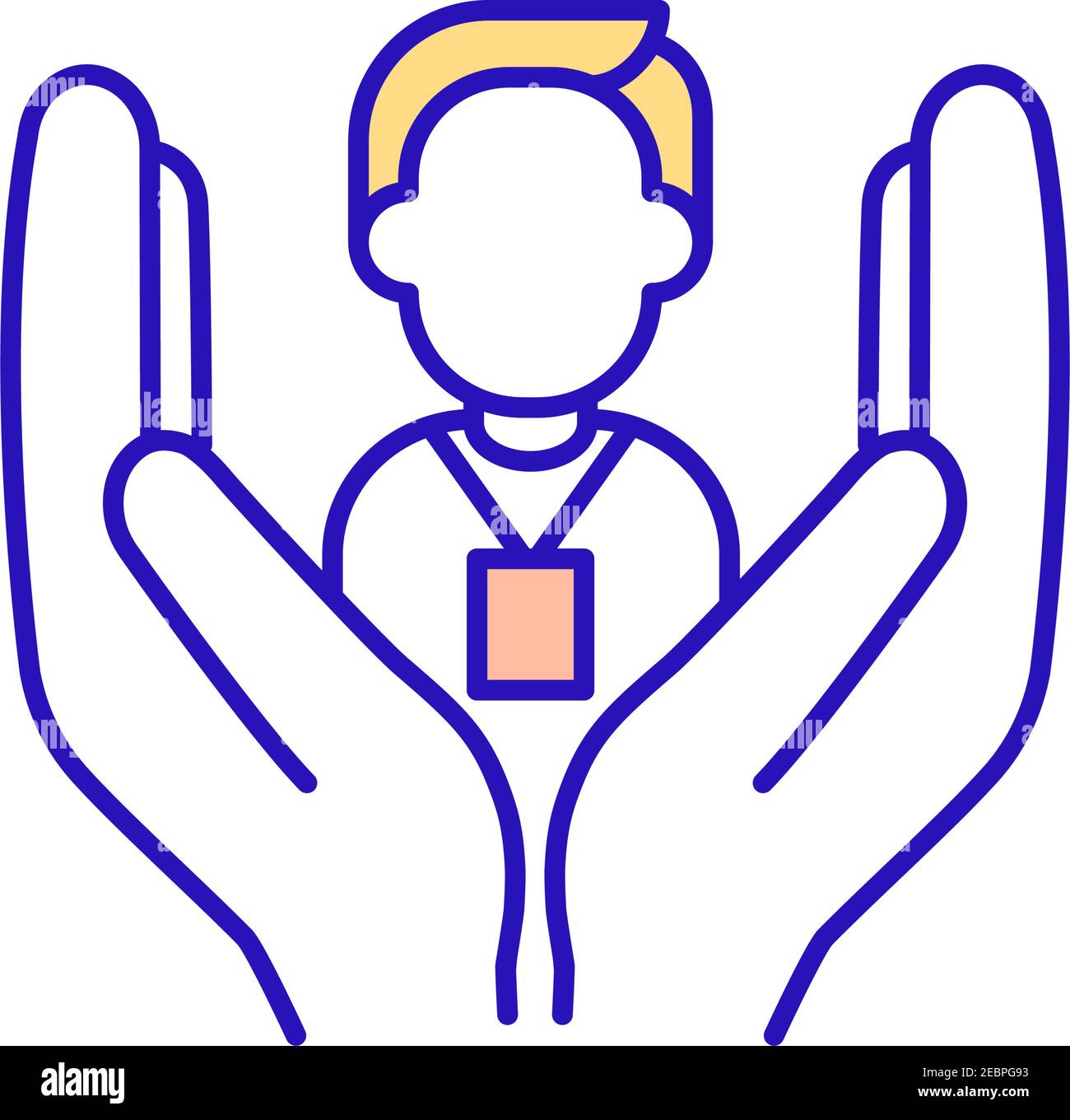 Improving safety training RGB color icon Stock Vector Image & Art - Alamy