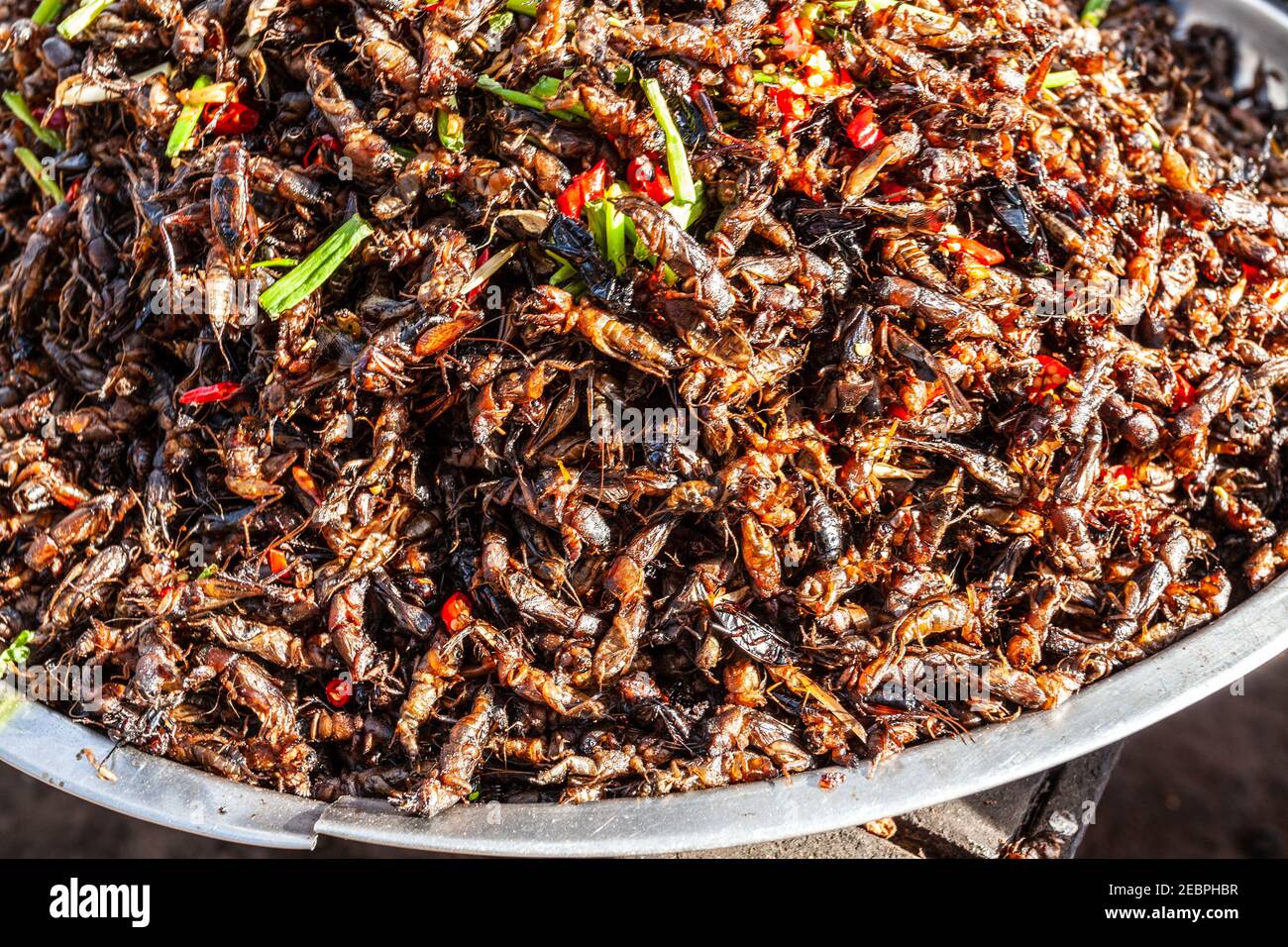 Vietnam market insects hi-res stock photography and images - Alamy