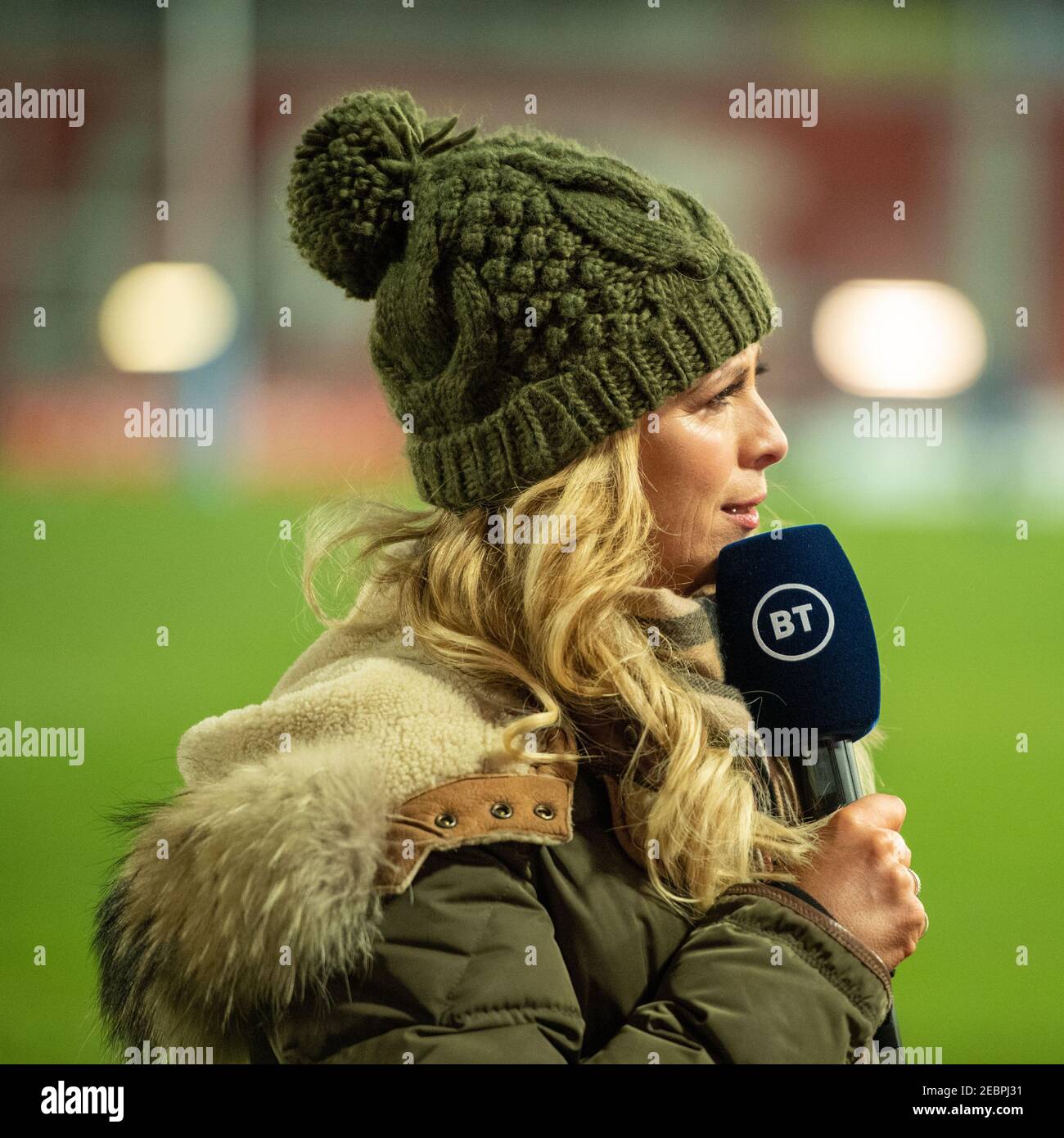Bt sport rugby presenter sarra elgan hi-res stock photography and ...