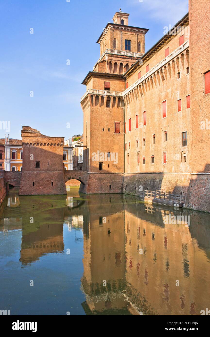 Ferrara estense castle hi-res stock photography and images - Alamy