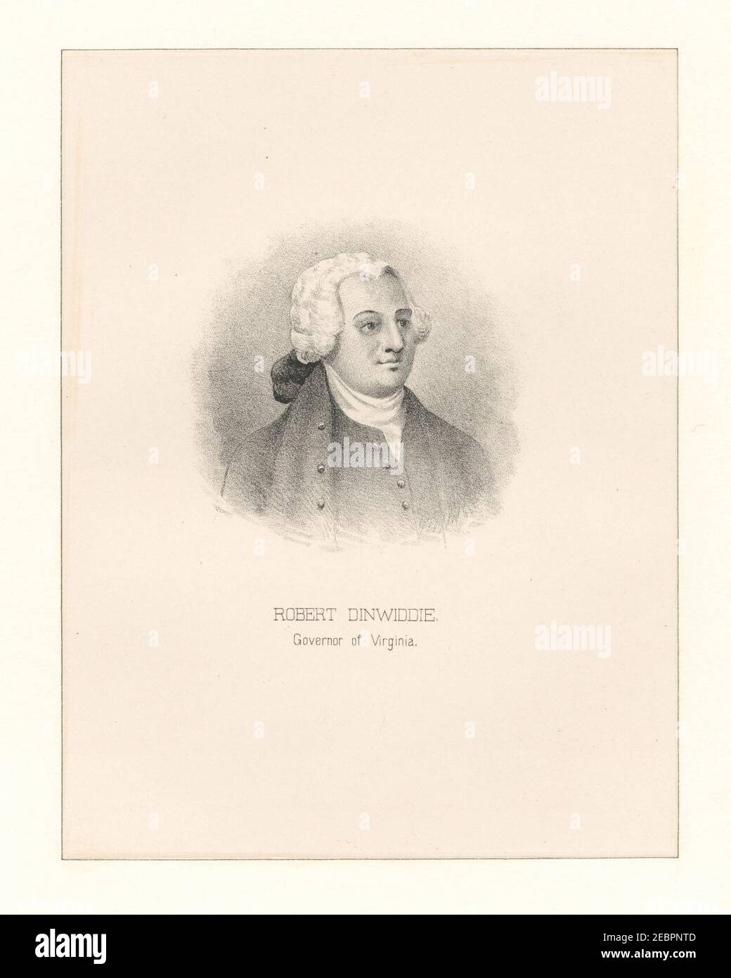 Robert dinwiddie governor hi-res stock photography and images - Alamy