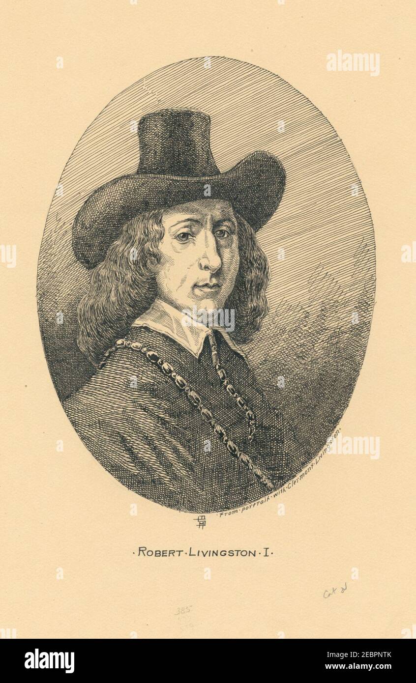 Robert Livingston I Stock Photo - Alamy