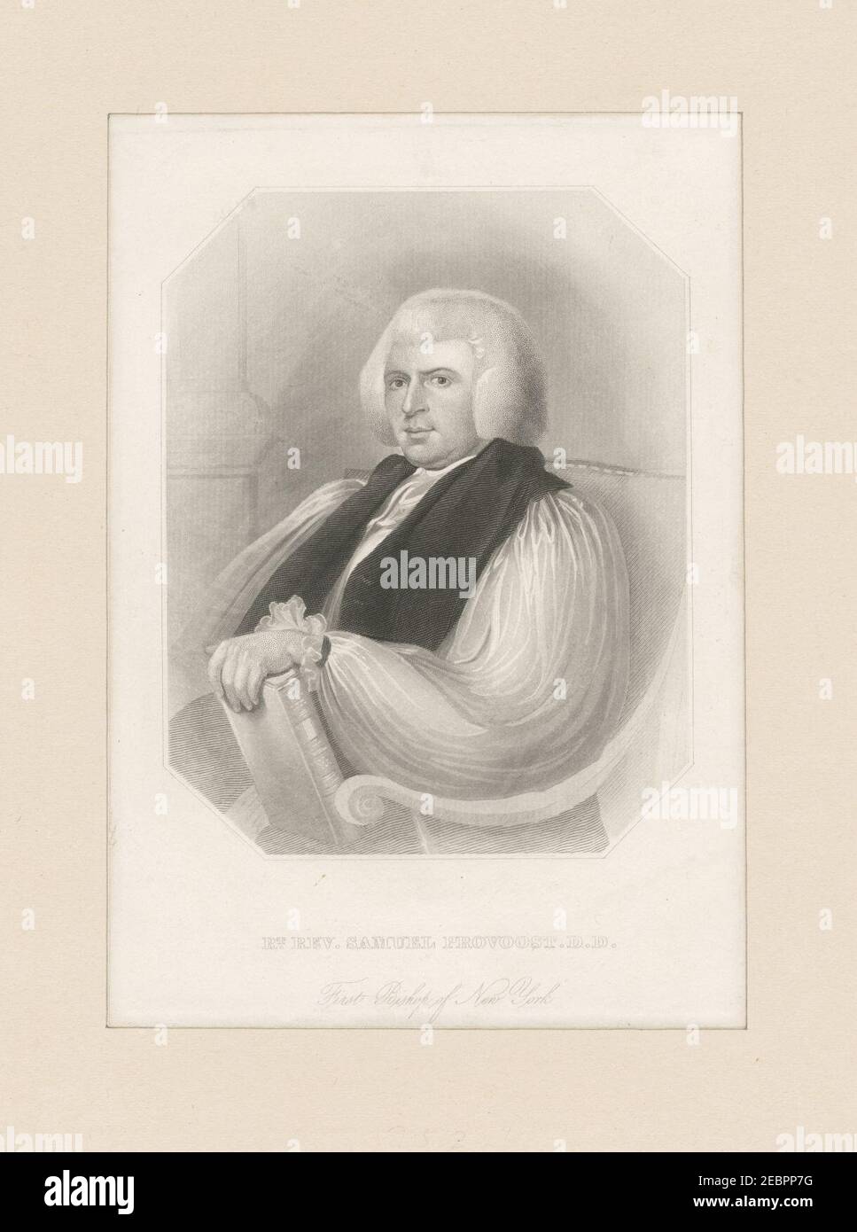 Rt. Rev. Samuel Provoost D.D Stock Photo - Alamy
