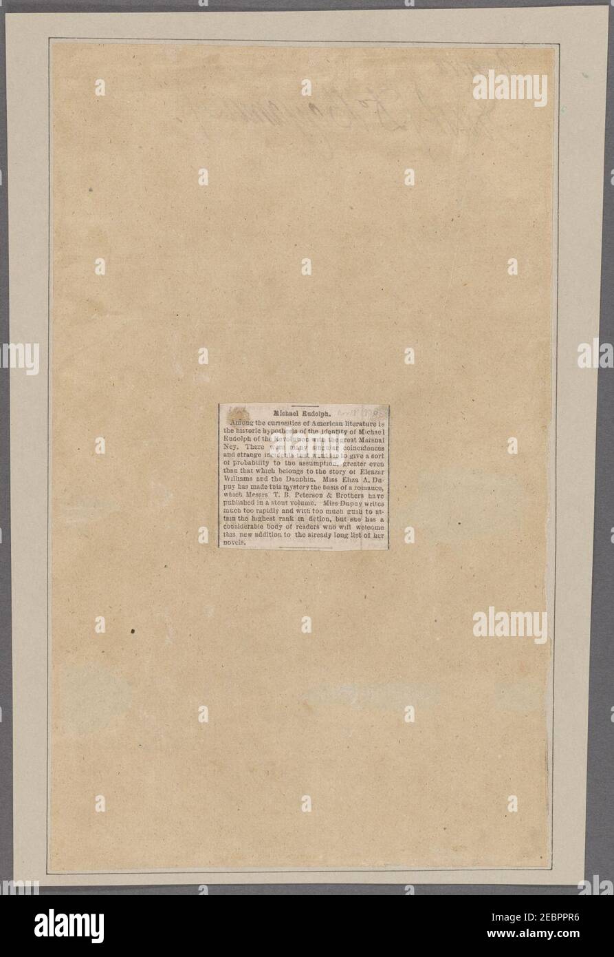 Michael Rudolph High Resolution Stock Photography and Images - Alamy