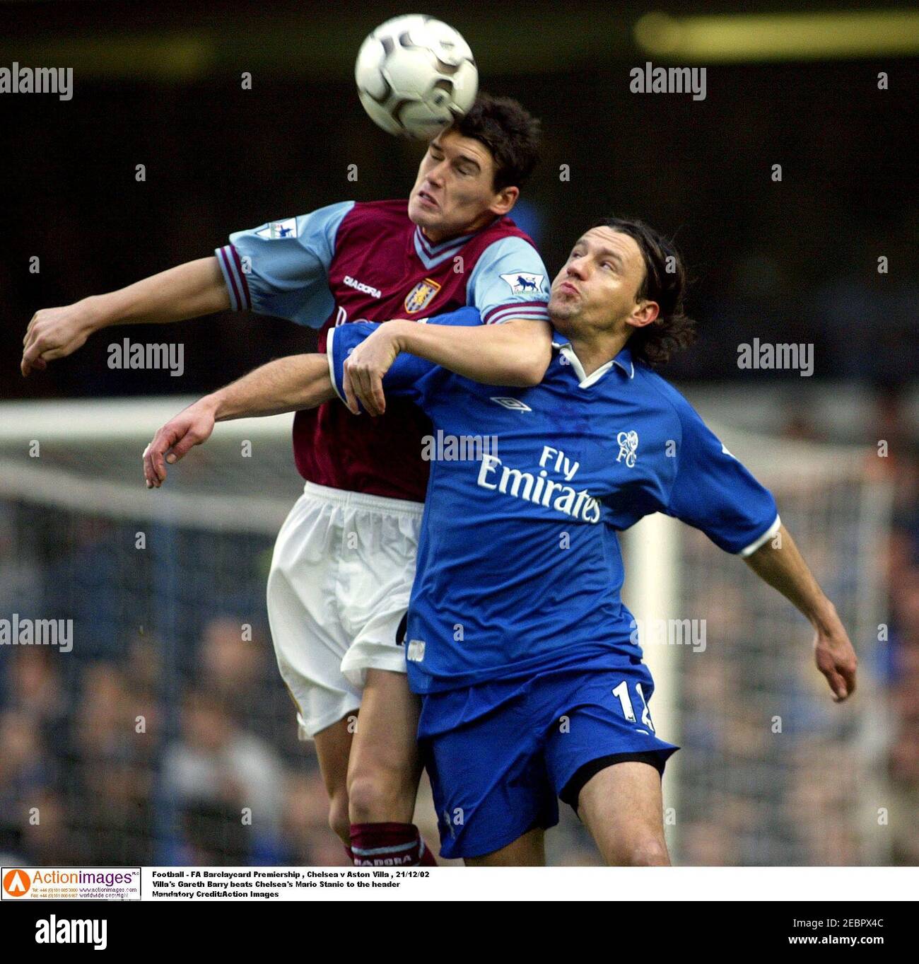 Gareth barry football villa hi-res stock photography and images - Alamy